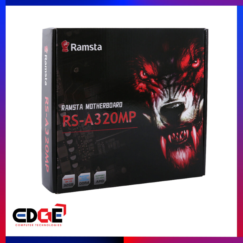 RAMSTA RS-A320MP AMD Motherboard | AM4 DDR4 – EDGE Computer Technologies