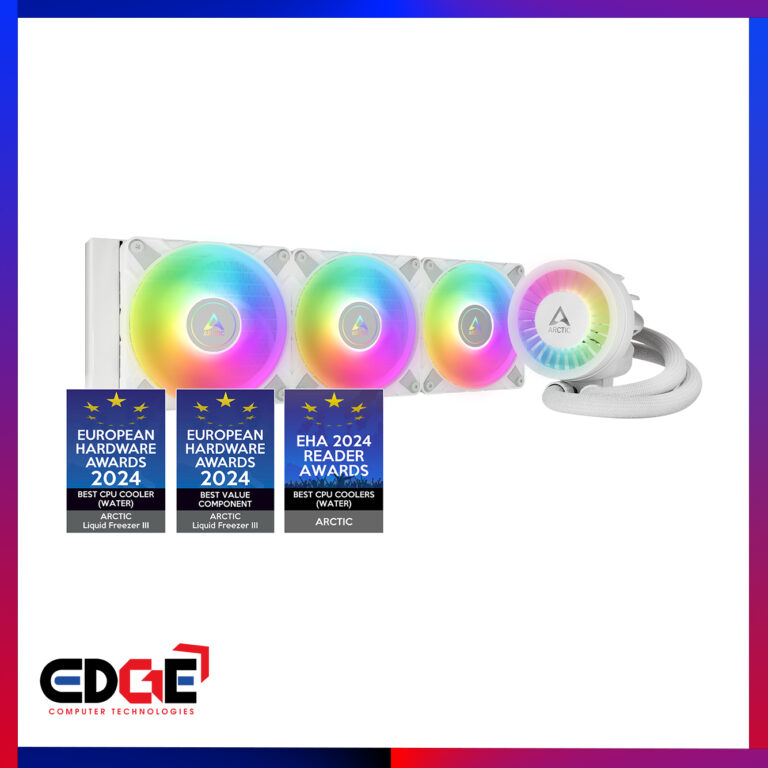 ARCTIC Liquid Freezer III 360 ARGB AIO CPU Cooler, White – EDGE ...