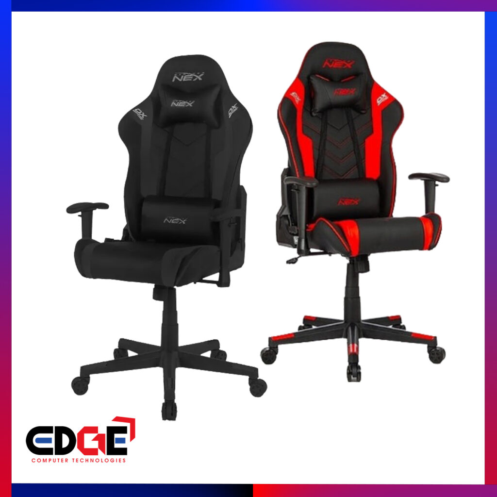 DXRACER NEX Gaming Chair w/ Lumbar Pillows – EDGE Computer Technologies