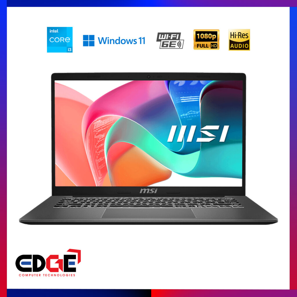 MSI Modern 14 F13MG Laptop | F13MG-026PH | Intel Core i3-1315U | Intel ...