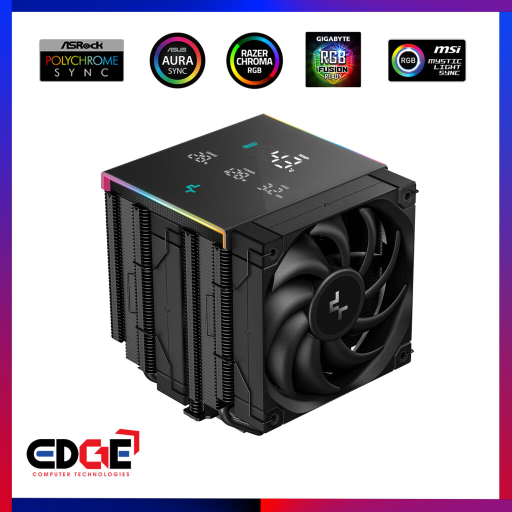 DEEPCOOL AK620 Digital Pro CPU Cooler With A Multi-line Display – EDGE ...