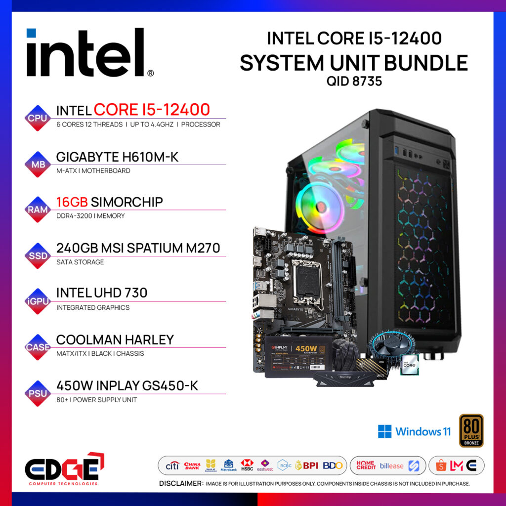 Desktop Computer/PC – EDGE Computer Technologies