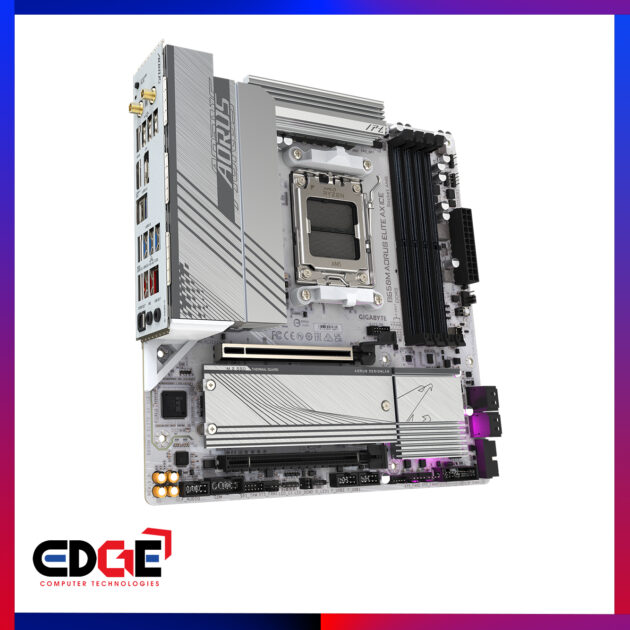 GIGABYTE B650M Aorus Elite AX Ice AMD Motherboard | AM5 DDR5 | WIFI 6E ...