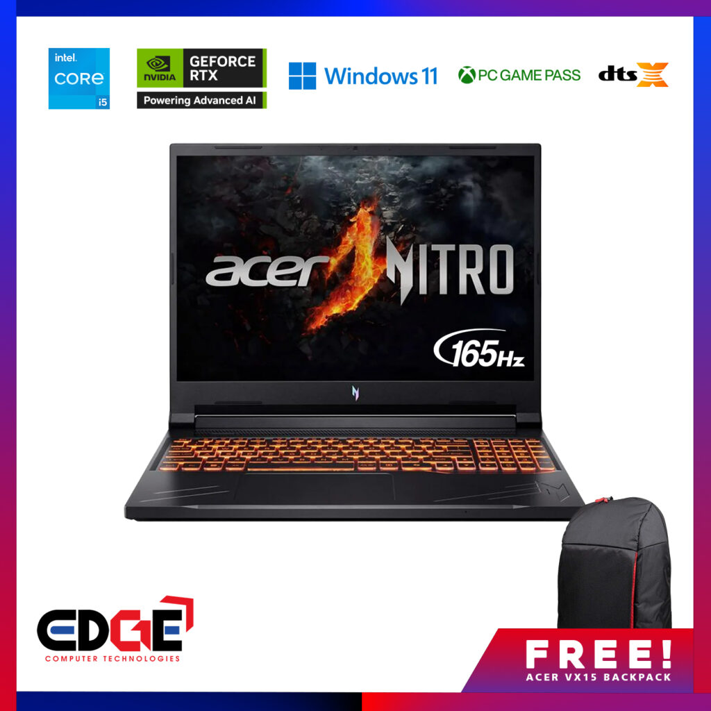 ACER Nitro V 15 Gaming Laptop | ANV15-41-R6D8 | AMD Ryzen 5 6600H | RTX ...