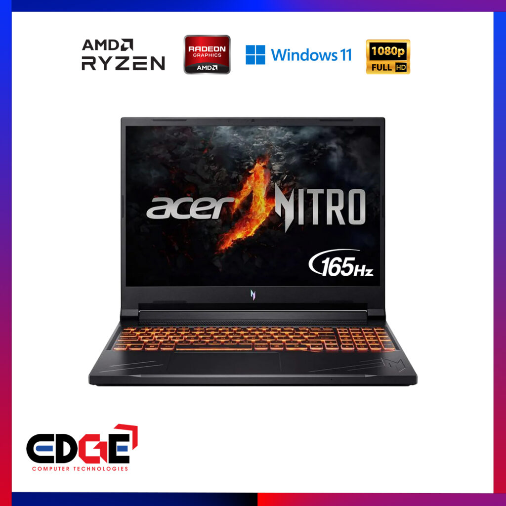 ACER Nitro V 15 Gaming Laptop | ANV15-41-R6D8 | AMD Ryzen 5 6600H | RTX ...