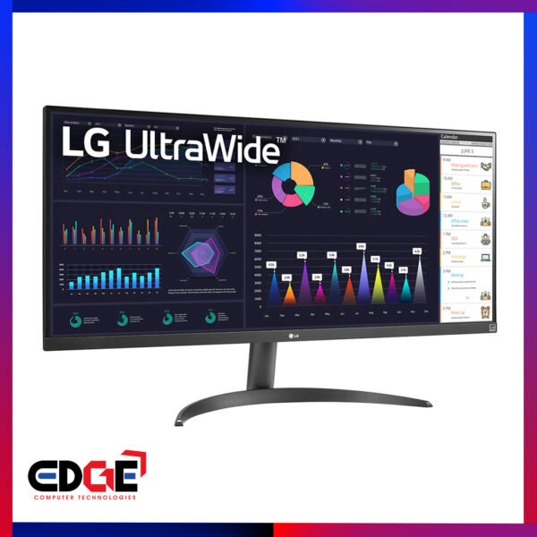 34″ LG 34WQ500-B UltraWide Monitor | Full HD | 1ms (GtG) | IPS | 100Hz ...