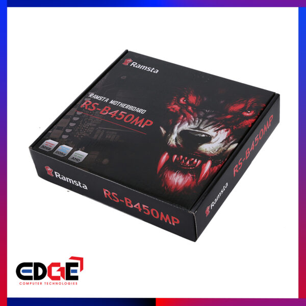 RAMSTA RS-B450MP AMD Motherboard | AM4 DDR4 – EDGE Computer Technologies