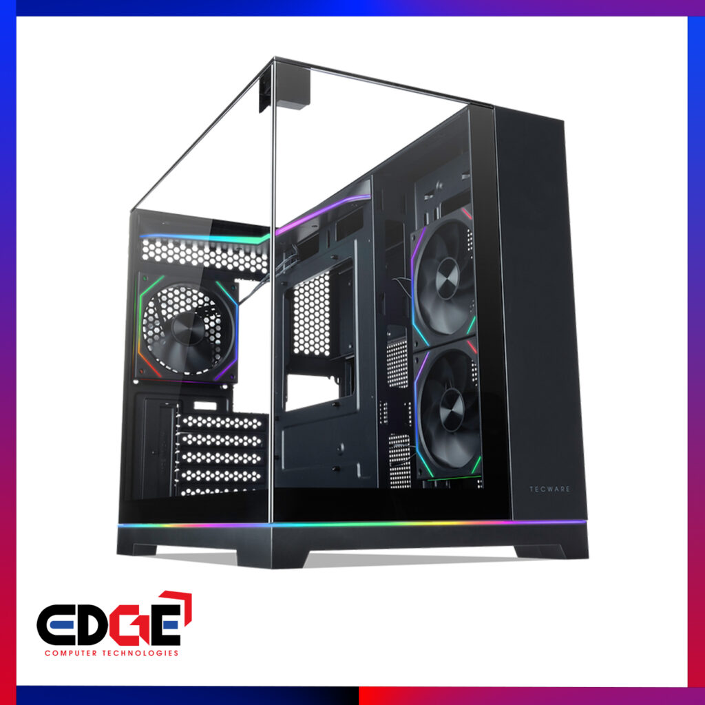 TECWARE VX Prism M Triple Tempered Glass MATX Case – EDGE Computer ...