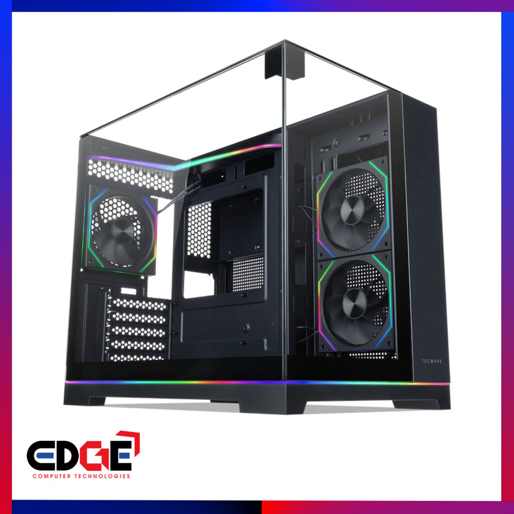 TECWARE VX Prism M Triple Tempered Glass MATX Case – EDGE Computer ...