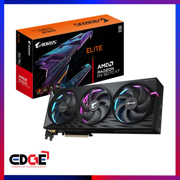 GIGABYTE AORUS Radeon RX 9070 XT ELITE 16G GPU – EDGE Computer Technologies