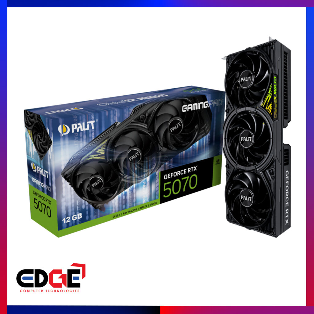 PALIT GeForce RTX 5070 GamingPro 12G GPU – EDGE Computer Technologies