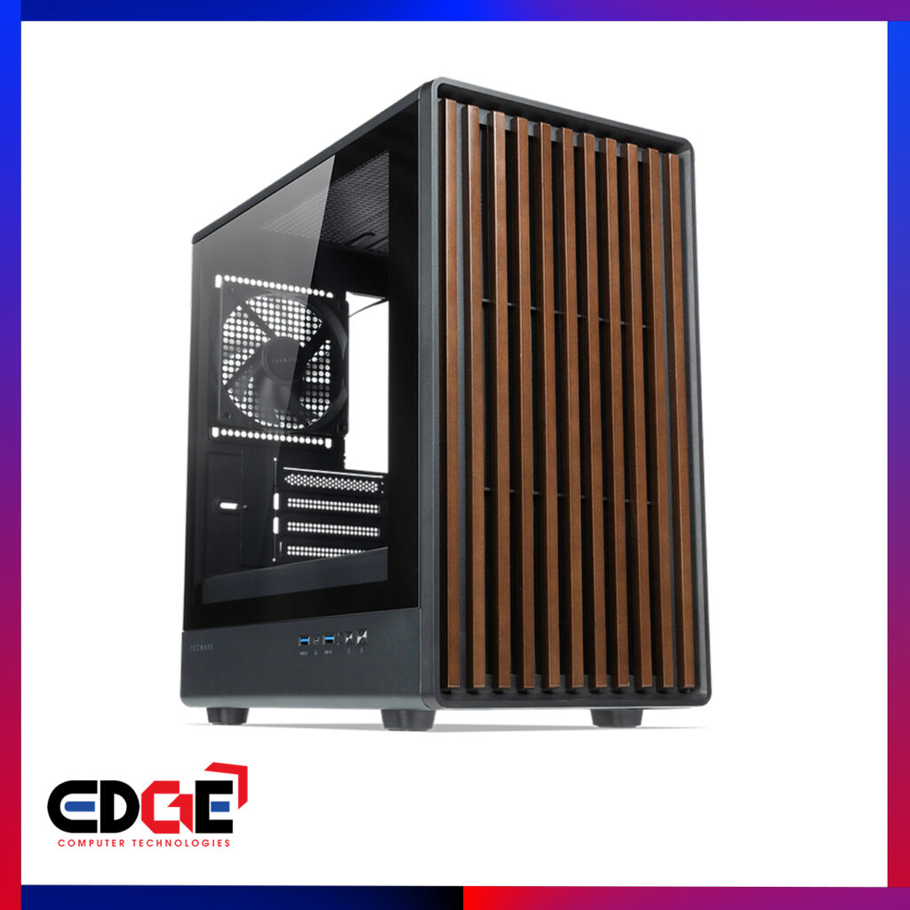 TECWARE TIMBER M High Airflow mATX TG Case – EDGE Computer Technologies
