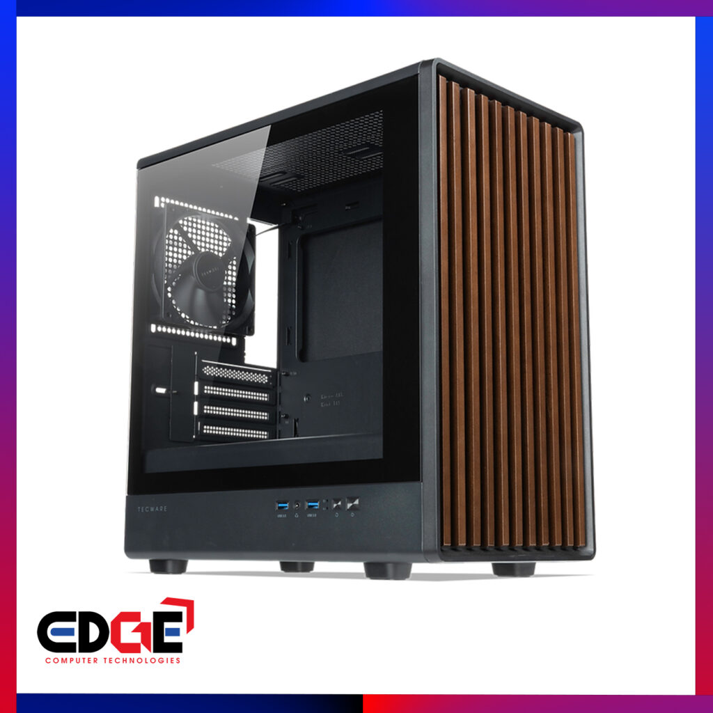 TECWARE TIMBER M High Airflow mATX TG Case – EDGE Computer Technologies