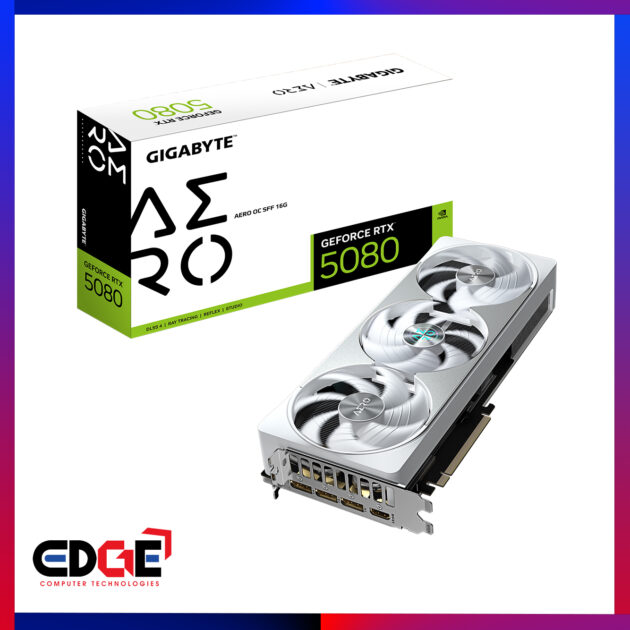 GIGABYTE GeForce RTX 5080 AERO OC SFF 16G GPU – EDGE Computer Technologies