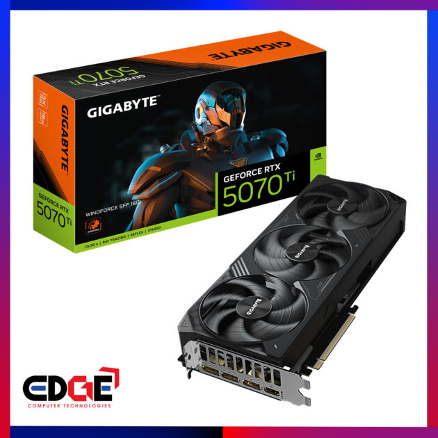 GIGABYTE GeForce RTX 5070 Ti WINDFORCE SFF 16G GPU – EDGE Computer ...