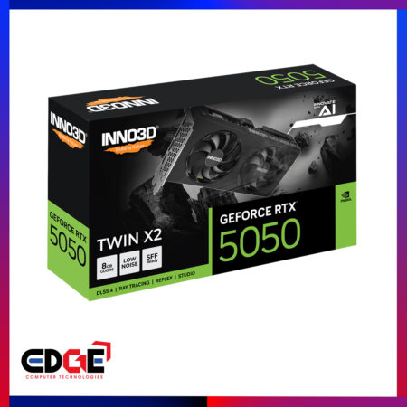 INNO3D GeForce RTX 5050 Twin X2 8G GPU – EDGE Computer Technologies