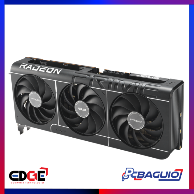 ASUS Prime RX 9070 OC Gaming GPU, 16GB GDDR6, Black – EDGE Computer ...
