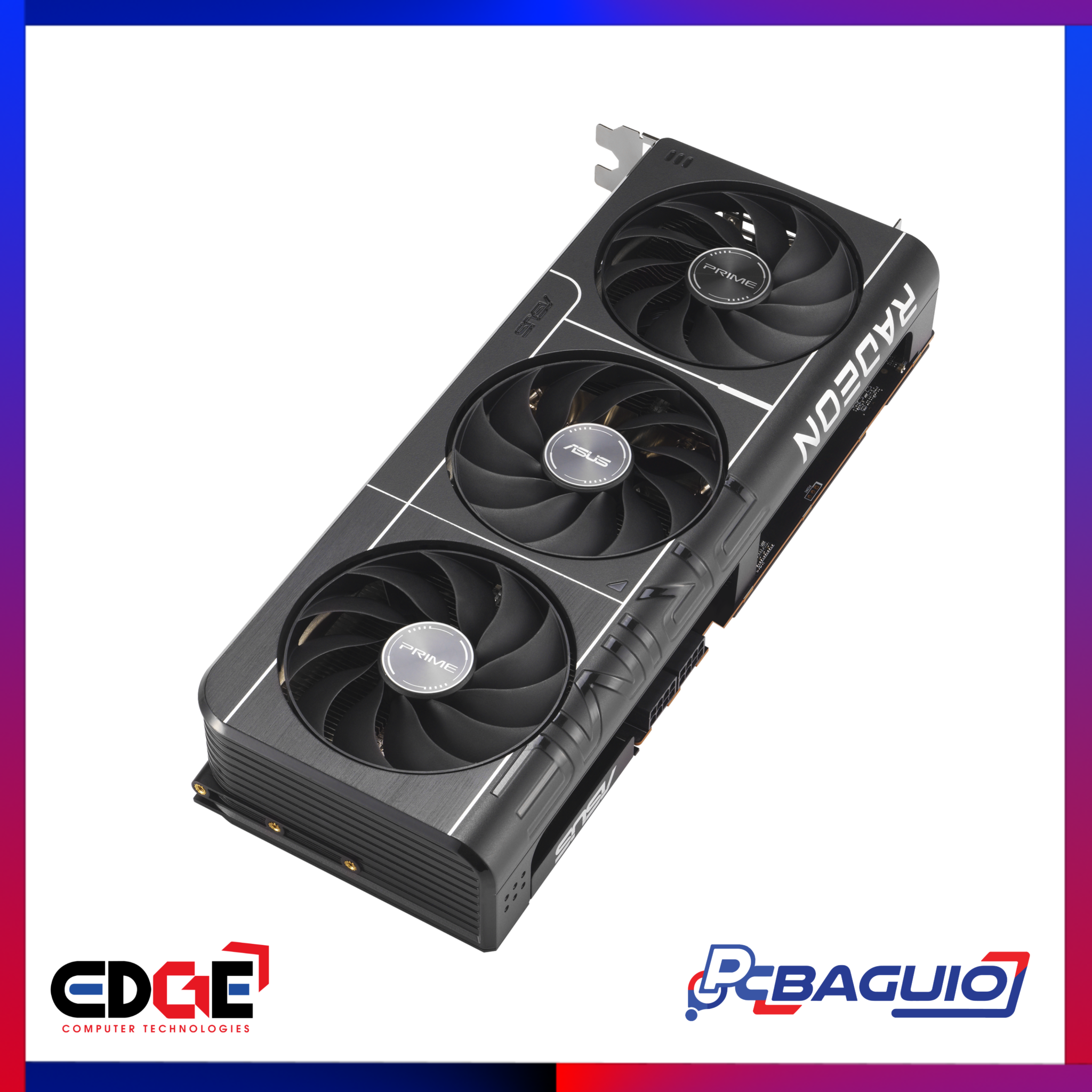 ASUS Prime RX 9070 OC Gaming GPU, 16GB GDDR6, Black – EDGE Computer ...