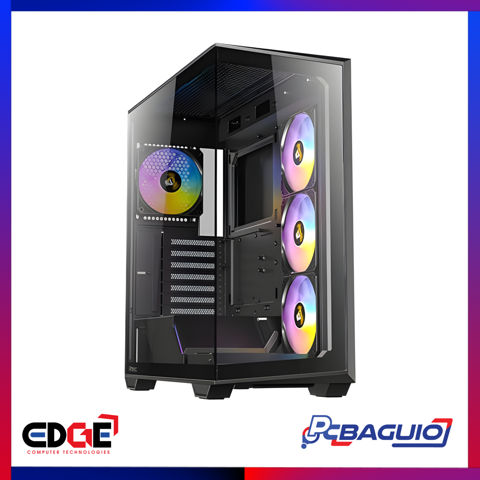 ANTEC C3 ARGB TG, ATX, 3*120mm & 1 x 120mm ARGB PWM Fans Included, PC ...