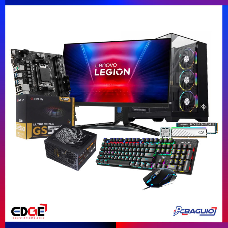 Beary Loved | Ryzen 5 7500F | 16GB DDR4 RAM | 500GB SSD | 24.5″ FHD ...