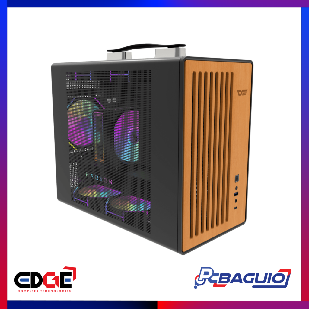 DARKFLASH WD200 Wood Edition Chassis, mATX/ITX, 5*120mm, PC Case – EDGE ...