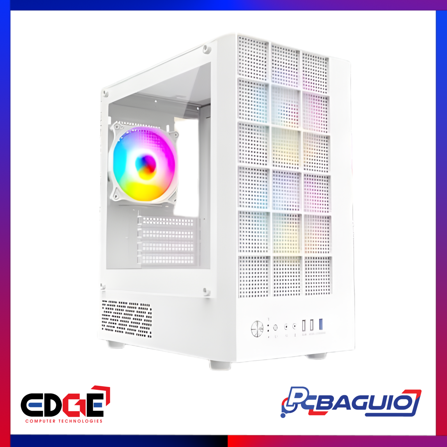 GROUND ZERO VM-Grid, mATX/ITX, 3x 120mm, PC Case – EDGE Computer ...