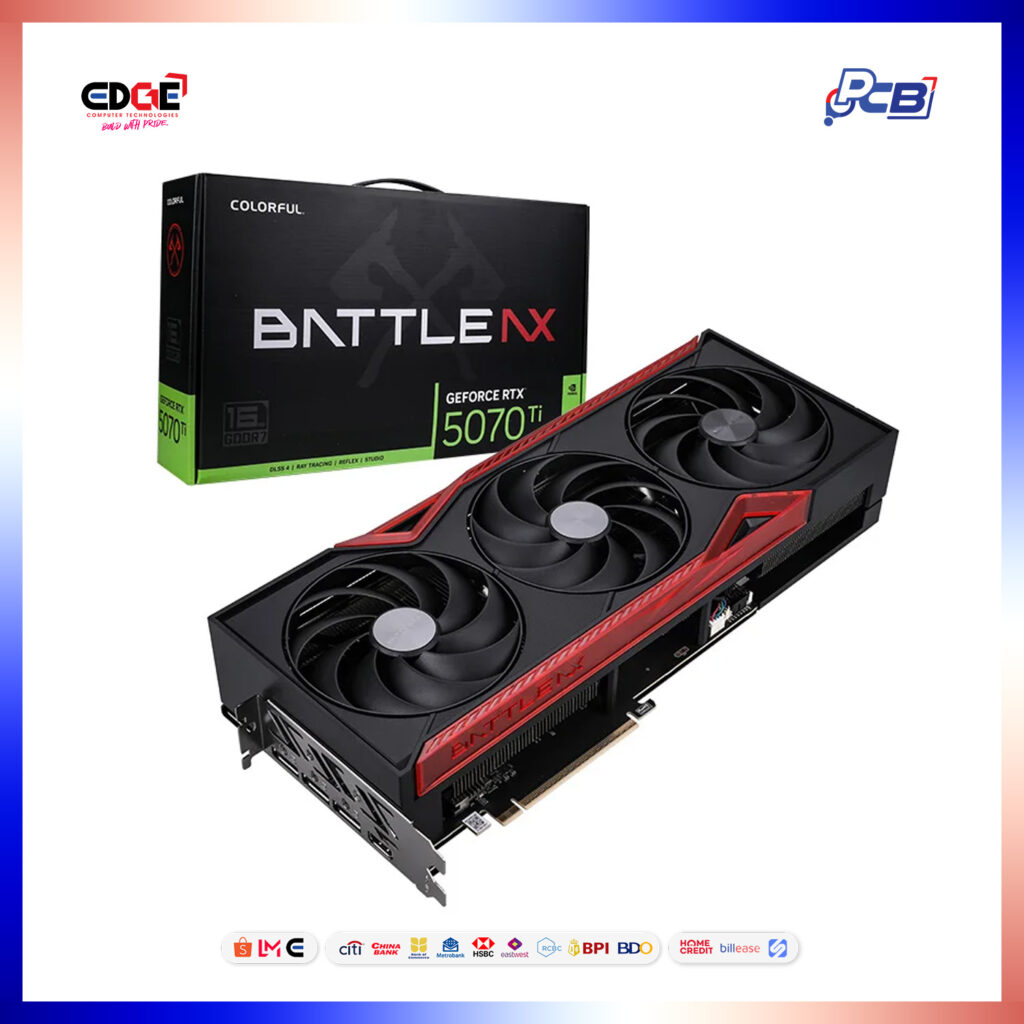 COLORFUL RTX 5070 TI Battle AX GPU, 16GB GDDR7 – EDGE Computer Technologies