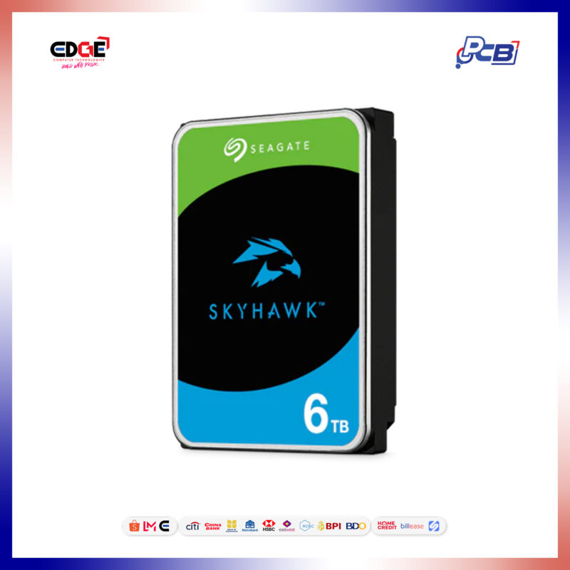 6TB, SEAGATE Skyhawk ST6000VX009 3.5″ HDD | 64MB 5900RPM – EDGE ...